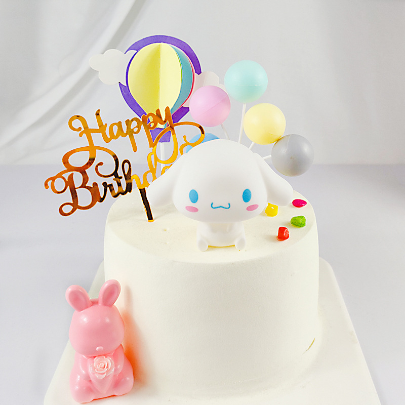 Jual Topper Boneka Cinnamoroll Dekorasi Hiasan Kue Ulang Tahun / Figure ...