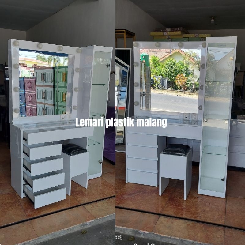 Jual Meja Rias HPL + lemari tas | Shopee Indonesia