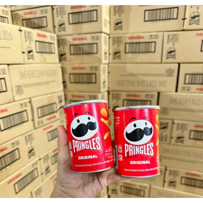 Jual pringles original mini 1 dus pringles mini | Shopee Indonesia