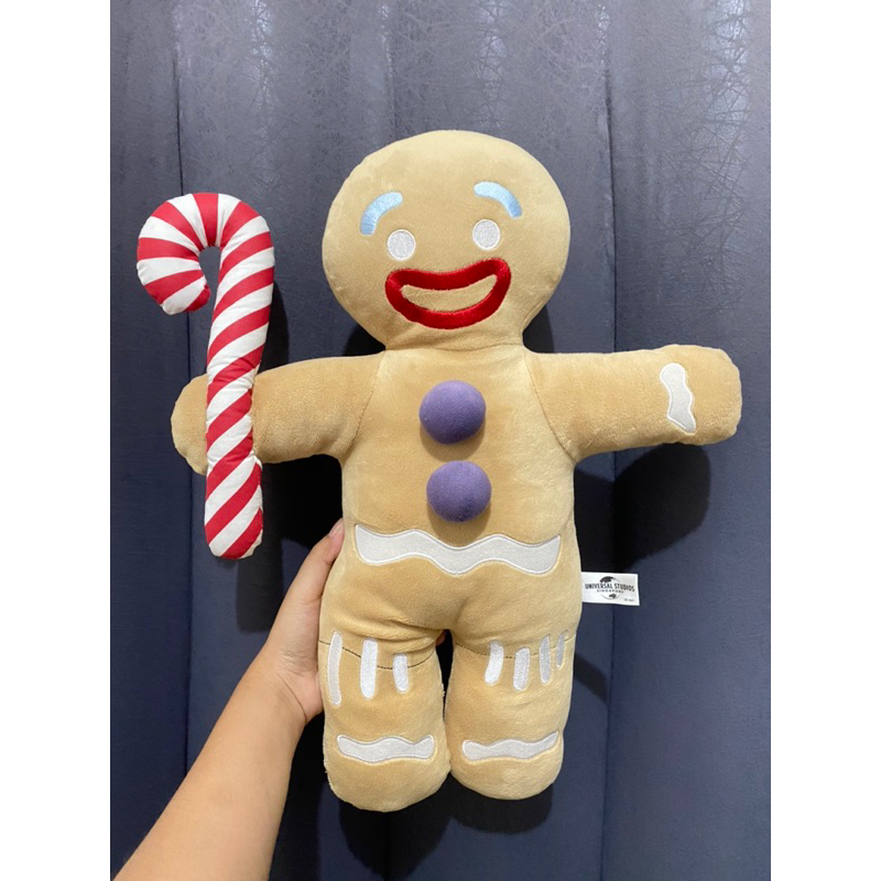 Jual Boneka Gingerbread Man Karakter Shrek Size 45cm Original / Boneka ...