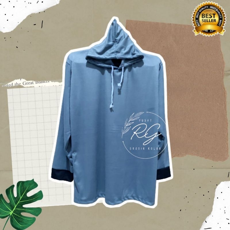 Jual Baju Kaos Tani Hoodie Atasan Hitam Polos Pria Oversize Lengan ... Jual Baju Kaos Tani Hoodie Atasan Hitam Polos Pria Oversize Lengan ...