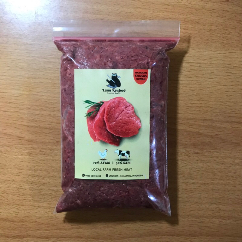Jual Raw Food Daging Ayam & Sapi Giling | Shopee Indonesia