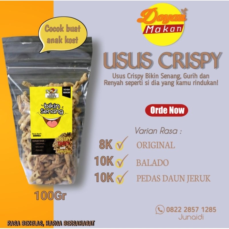 Jual Usus Krispy (100gram,500gram,1kg) | Shopee Indonesia