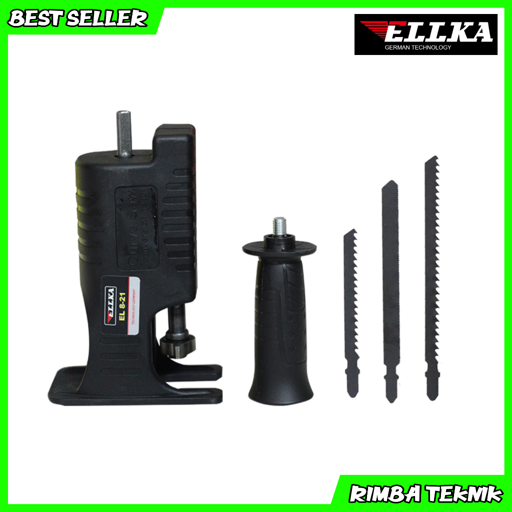 Jual Adapter Jigsaw ELLKA Mata Bor Adaptor Reciprocating Jig Saw Mesin ...