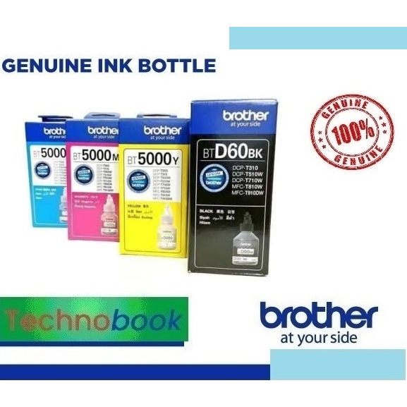 Jual TINTA PRINTER BROTHER T220 T420W T520W T720DW ORIGINAL BOX RESMI ...