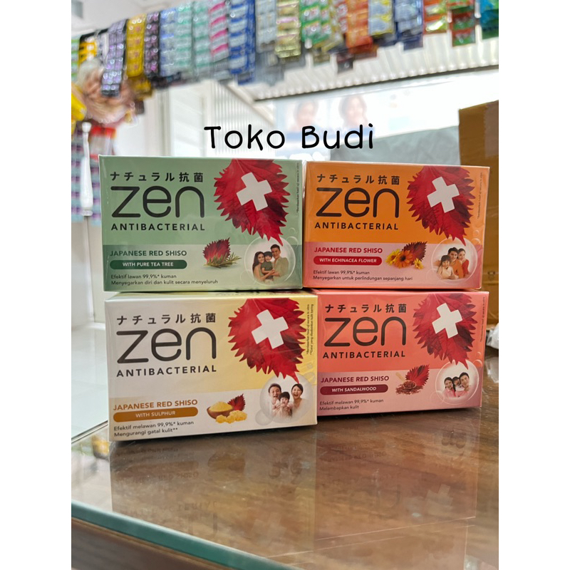 Jual Sabun Zen Antibacterial Soap isi 3 | Shopee Indonesia