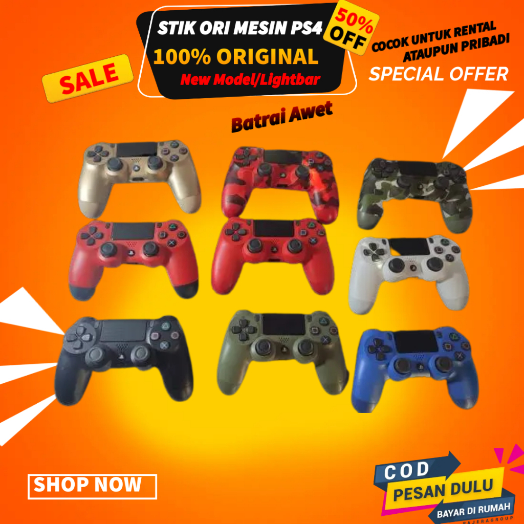 Jual Stik Stick PS4 Ori Mesin Light Bar - Non Light Bar | Shopee Indonesia