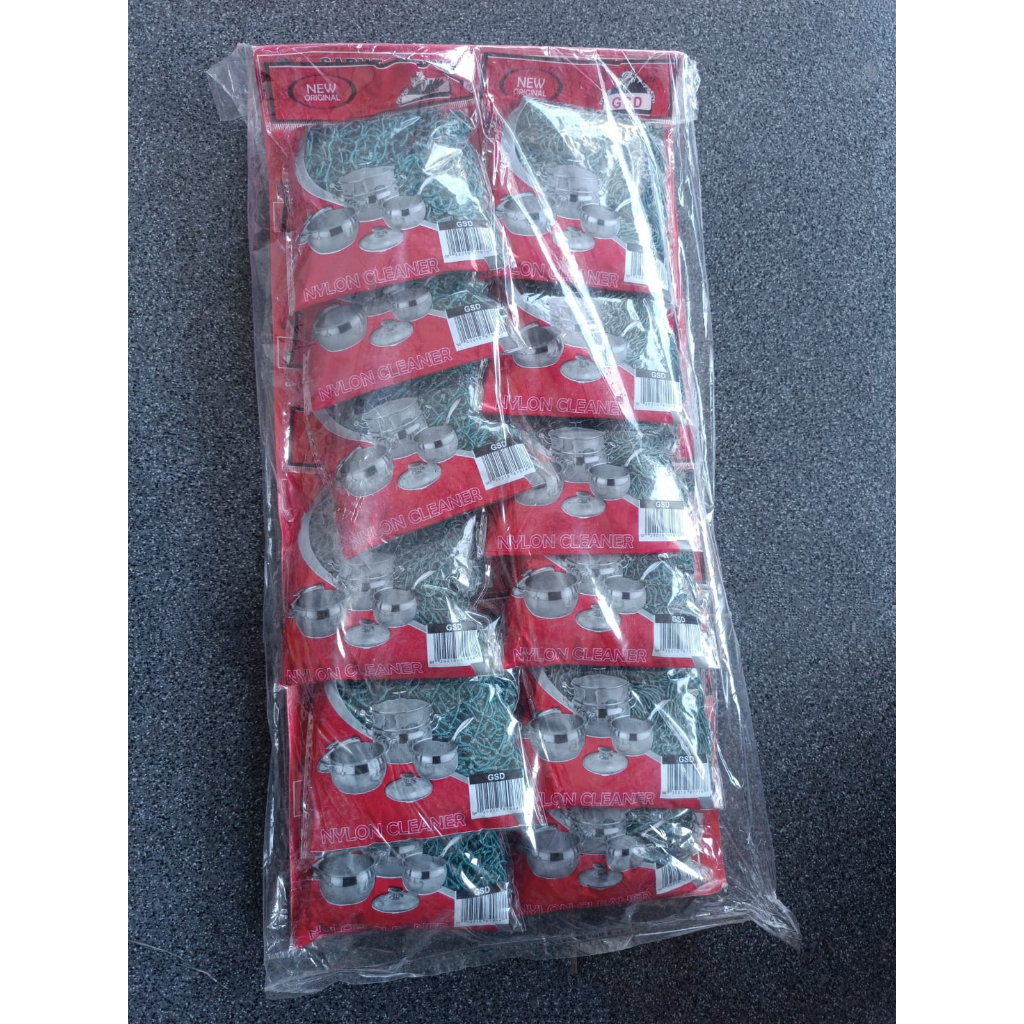 Jual SPON JARING NYLON UNTUK CUCI PIRING 1 PAK ISI 12 BUNGKUS | Shopee ...
