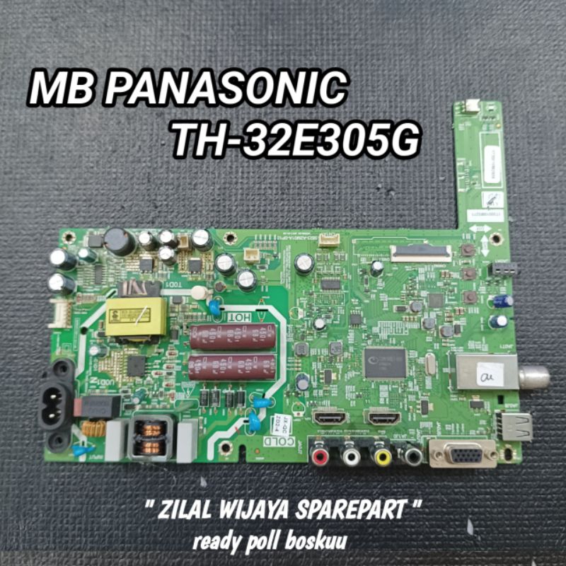 Jual PANASONIC TH-32E305G - MB - MAINBOARD - MOTHERBOARD - BOARD - MOBO - MESIN TV | Shopee ...
