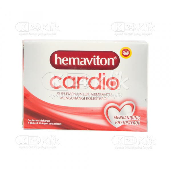 Jual Hemaviton Cardio Tablet Strip (per Strip) | Shopee Indonesia