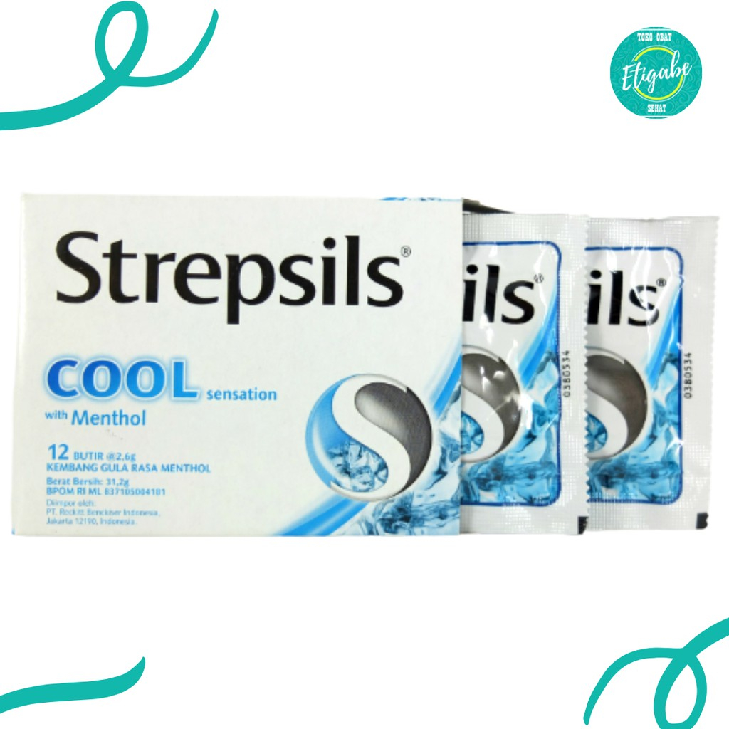 Jual Strepsil Biru, Cool Menthol Box @ 2 Sachet | Shopee Indonesia