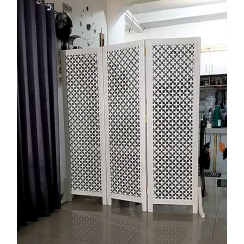 Jual ( Ready Stok)Sketsel Pembatas Ruangan Rotan Minimalis Partisi ...
