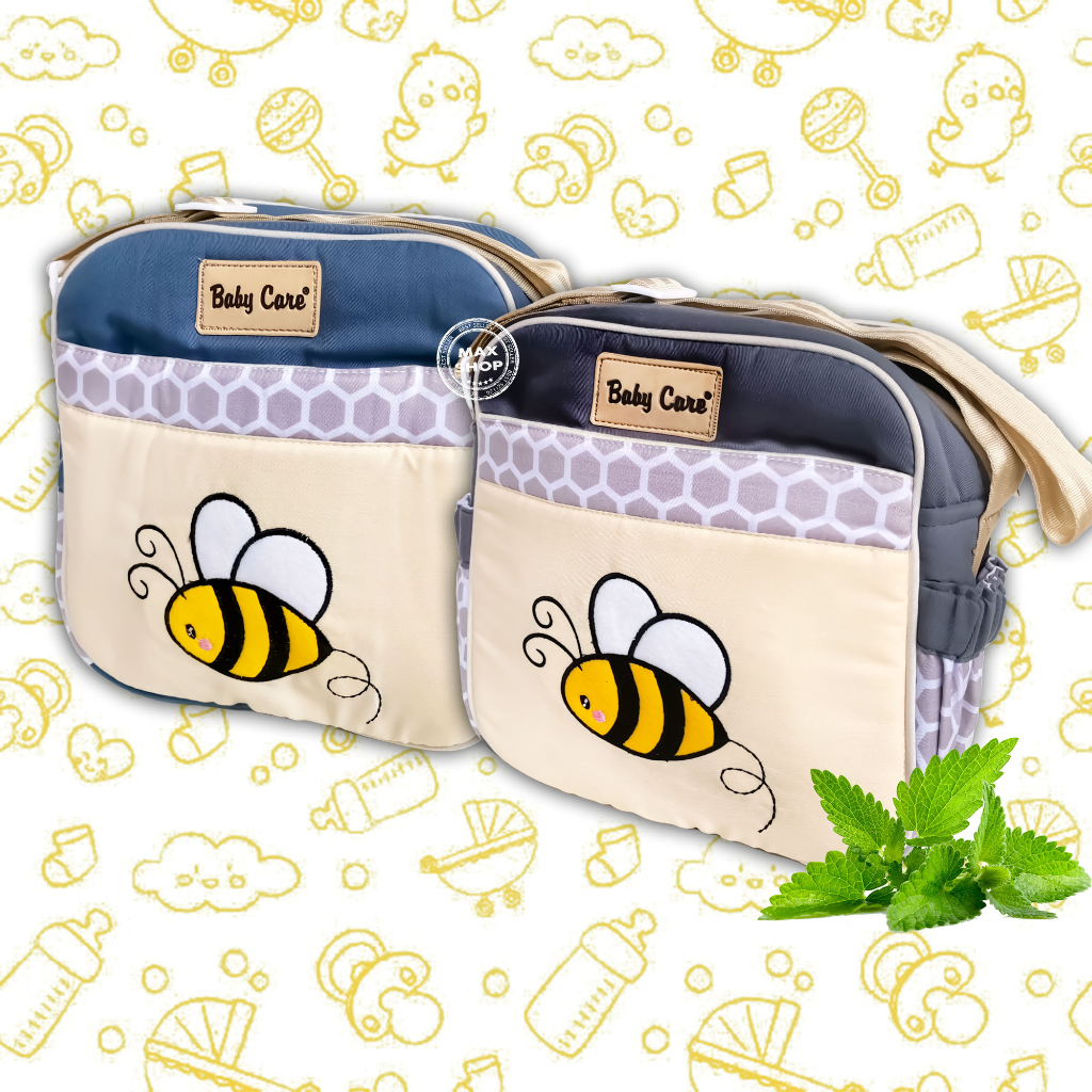 Jual Tas Baby Care Bee Lebah - Diaper Bag Gift Kado Lahiran Bayi ...