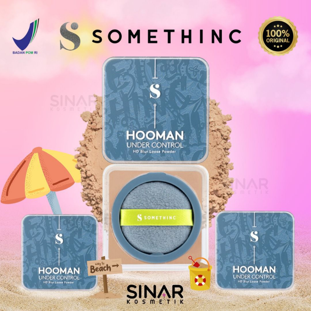 Jual [NEW LAUNCH] SOMETHINC Hooman Under Control HD Blur Loose Powder - Bedak Tabur | Shopee ...
