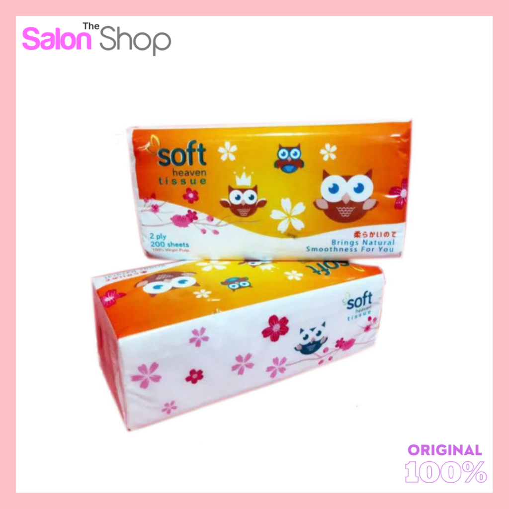 Jual ♦️THESALONSHOP♦️ SOFT HEAVEN 2 Ply Premium Facial Tissue 200 ...