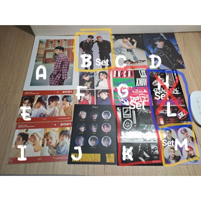 Jual [UBAH KE JNT/JNE] Postcard Mini Poster Photobook Pob Sticker Stray Kids Skz Sil Noeasy ...