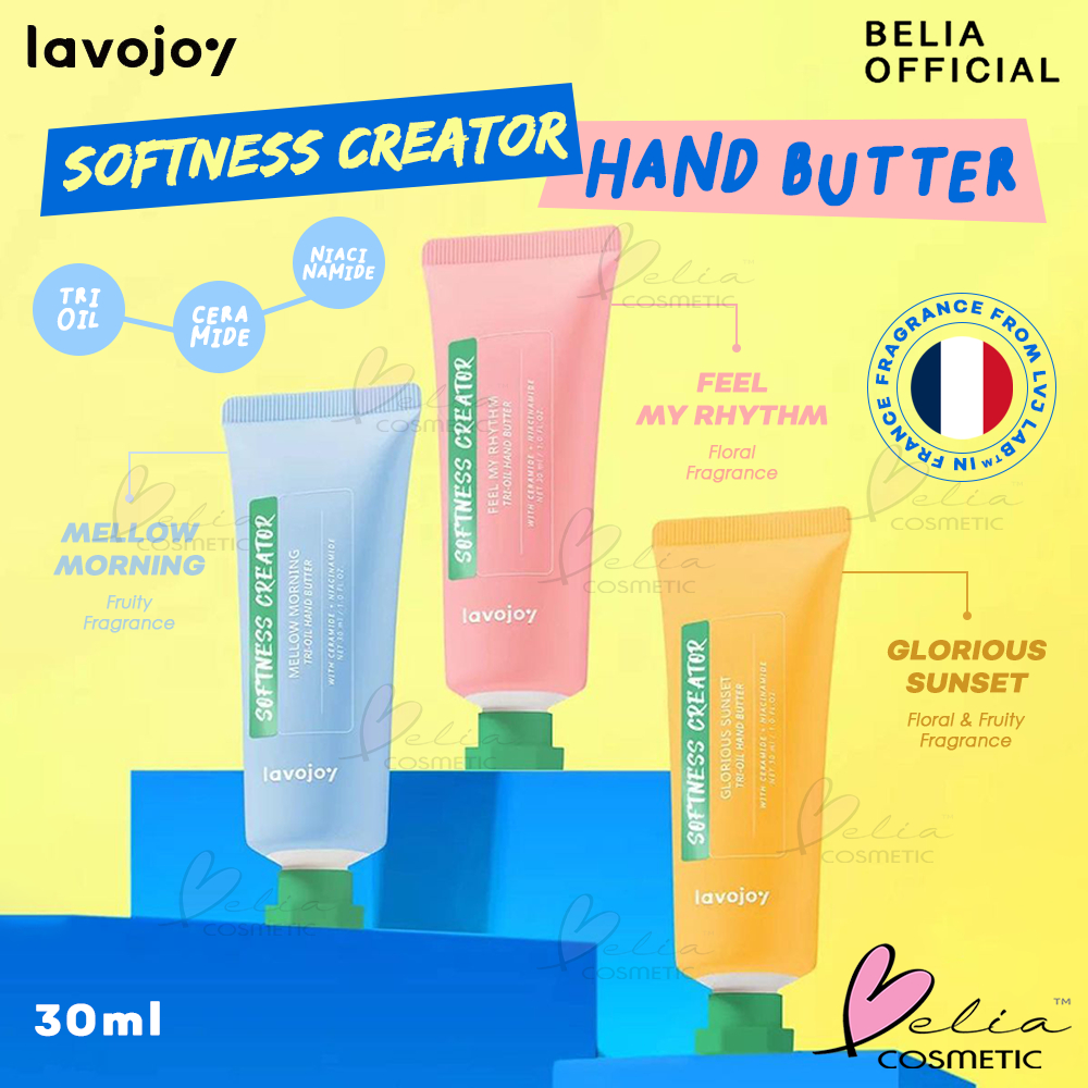 Jual BELIA LAVOJOY Softness Creator Hand Butter 30ml | Hand Cream ...