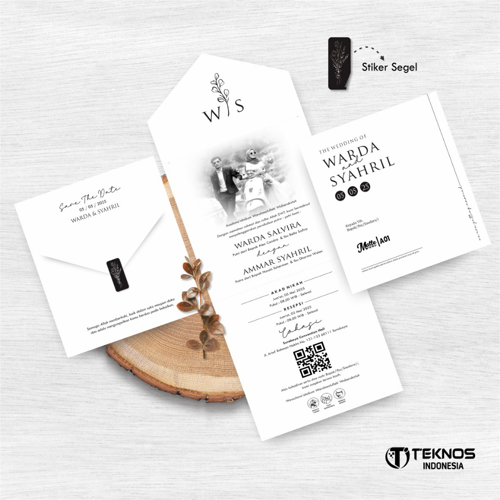 Jual SAMPLE UNDANGAN PERNIKAHAN TEKNOS - SAMPLE UNDANGAN NIKAH | Shopee ...