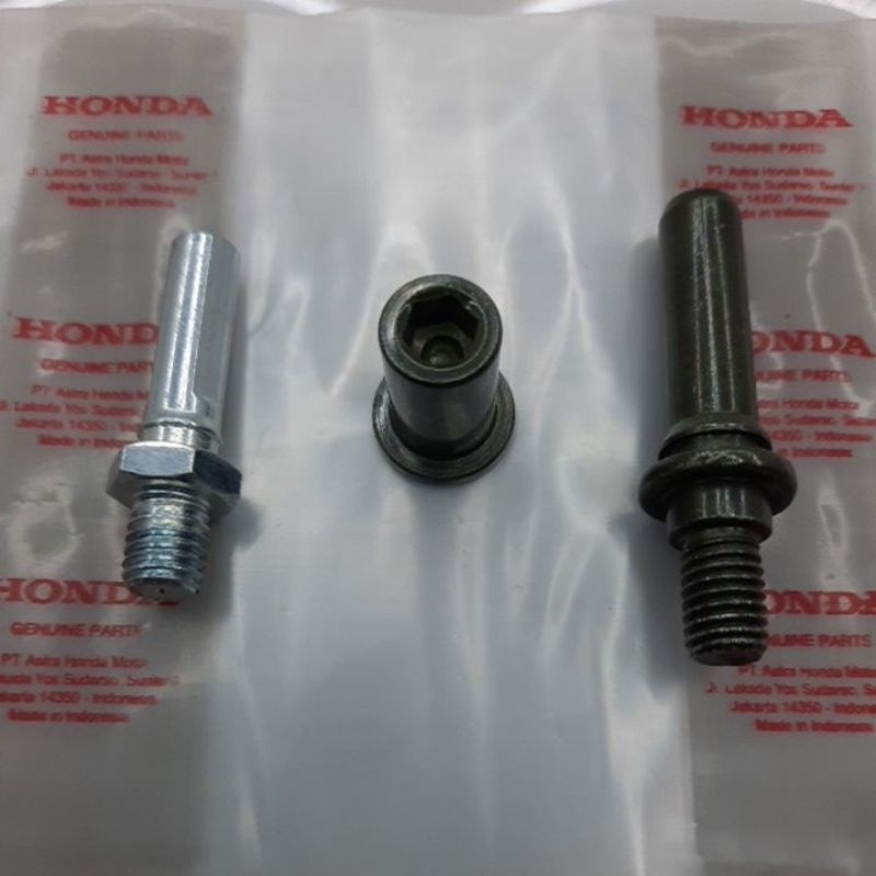 Jual Baut kaliper baut dudukan dispad cakram nisin tekico atas dan bawah Honda beat/ vario ...