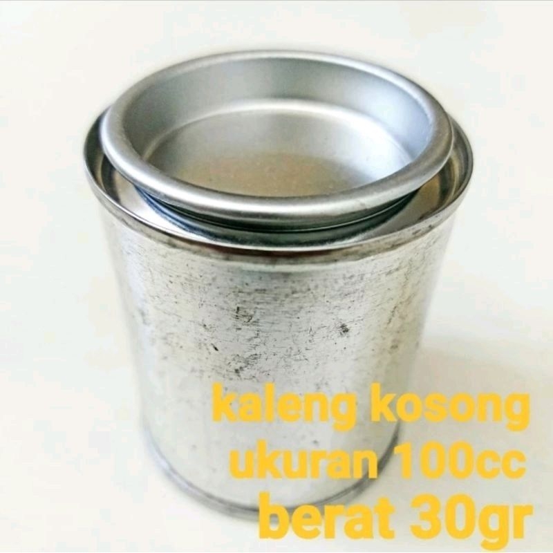 Jual kaleng kosong ukuran 100ml/100cc | Shopee Indonesia