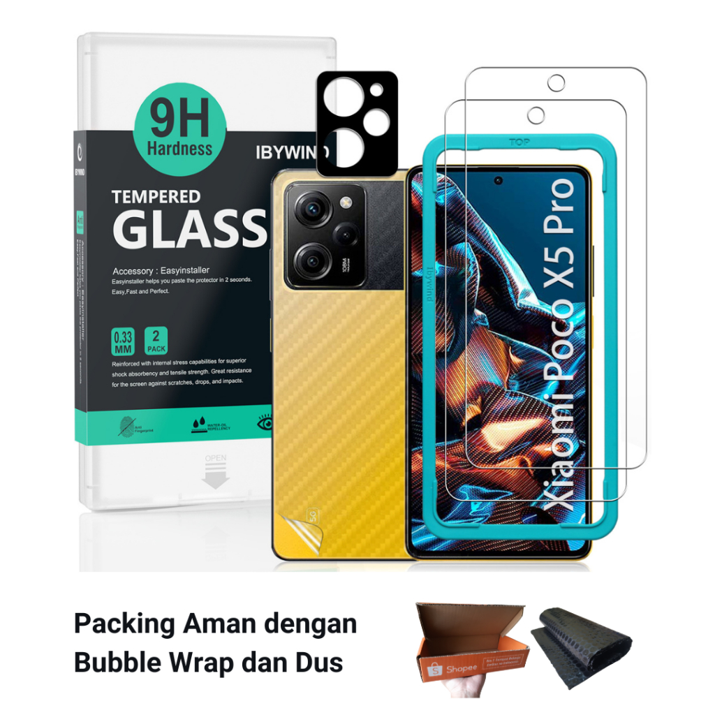 Jual Tempered Glass Ibywind Xiaomi Poco X5 Pro 5G | Shopee Indonesia