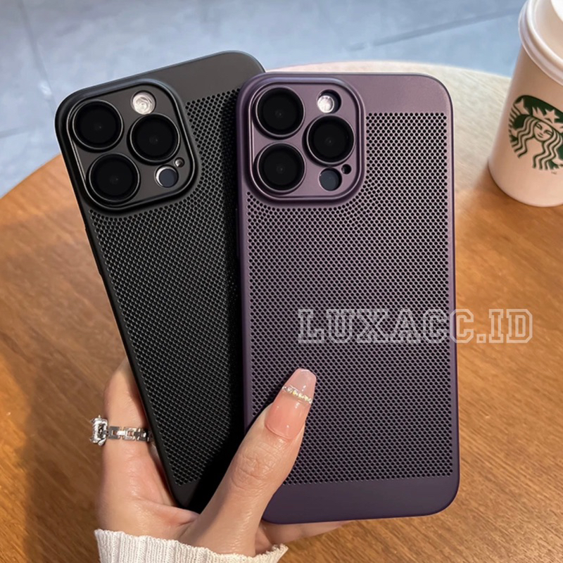 Jual Premium Airway Cooling Net Case iP X Xs XsMax 16e 11 12 13 14 15 ...