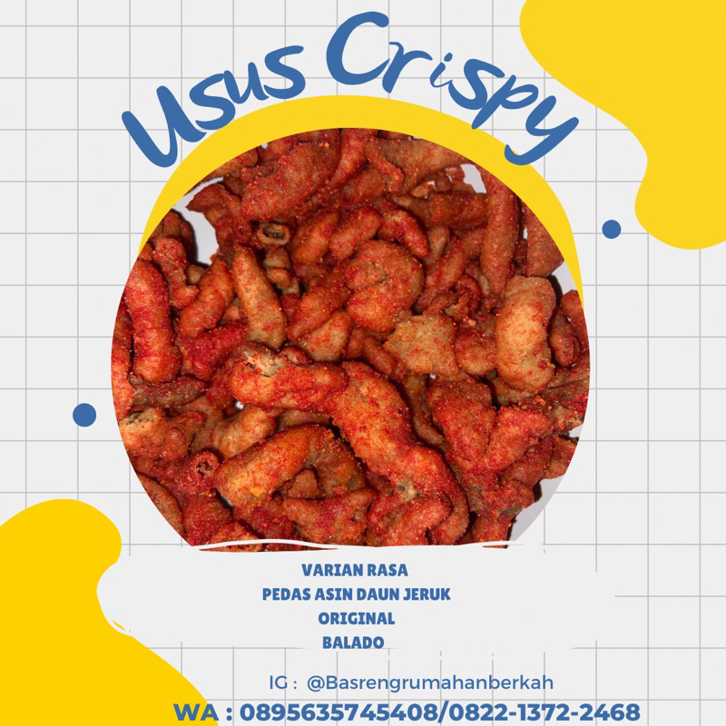 Jual USUS CRISPY 1000GR | Shopee Indonesia