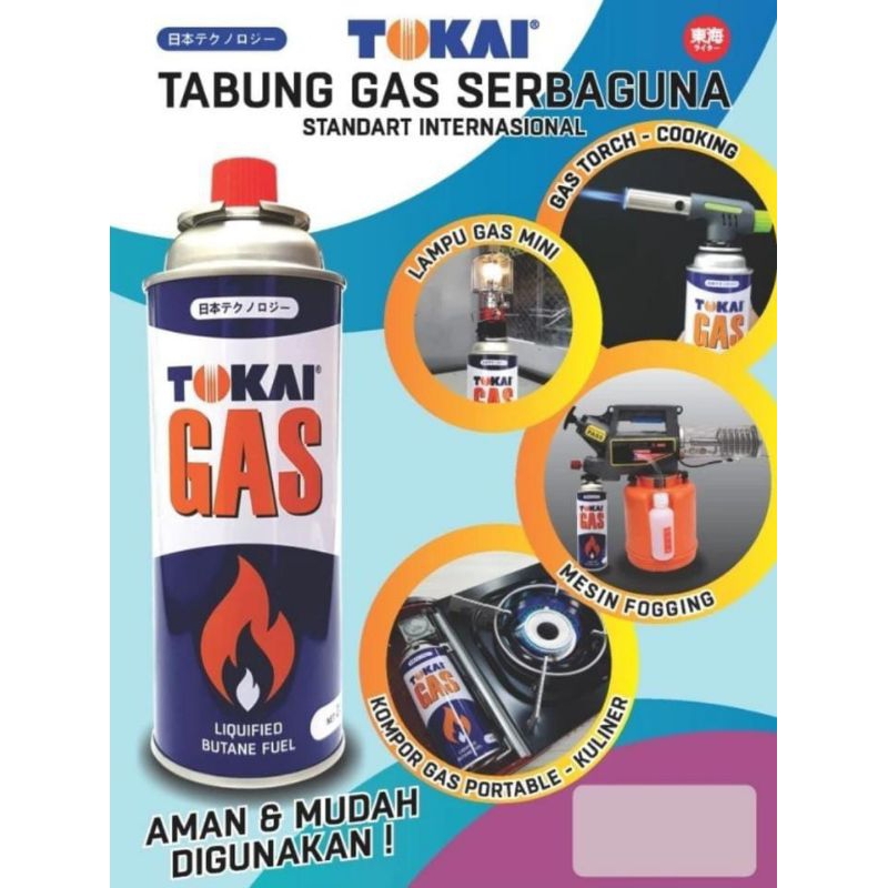 Jual Gas Portabel Tokai 235gr | Shopee Indonesia