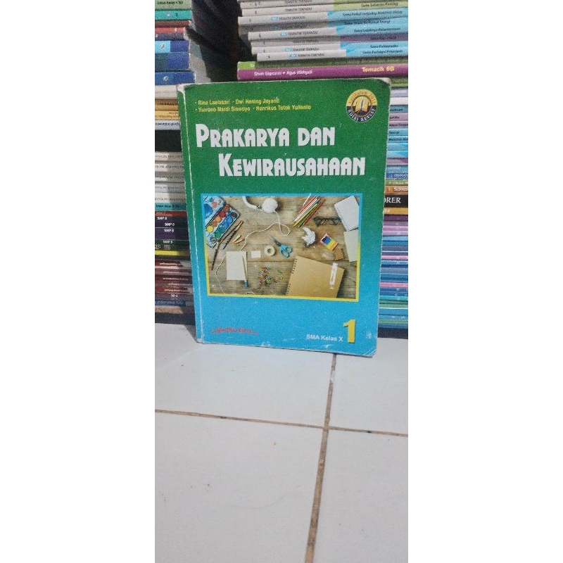 Jual Buku Prakarya dan kewirausahaan kelas 1-10-X sma edisi revisi | Shopee Indonesia