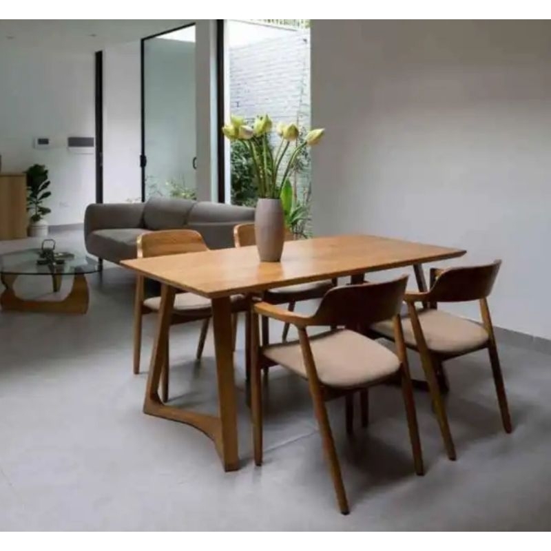 Jual MEJA MAKAN KAFE, SET MEJA MAKAN HIROSHIMA, KURSI HIROSHIMA, SET MEJA MAKAN KAFE | Shopee ...