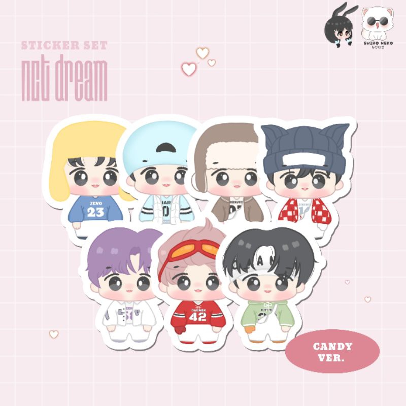 Jual sticker set nct dream candy | Shopee Indonesia