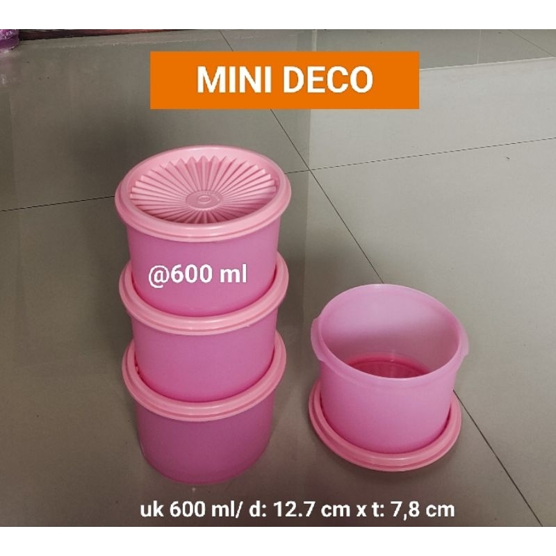 Jual mini deco, toples unik, toples kecil tupperware | Shopee Indonesia
