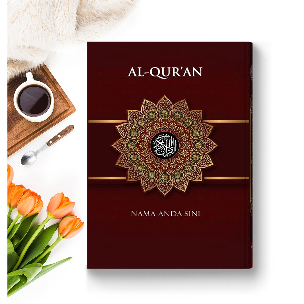 Jual Al Quran Custom tulis nama A5 ; Al-Quran Unik ; Alquran murah ...