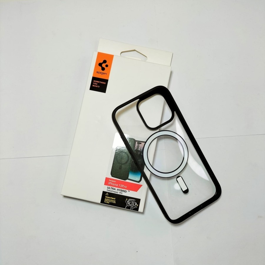 Jual HardCase iPhone 13 Pro Spigen Casing Magsafe Bening Clear Ultra ...