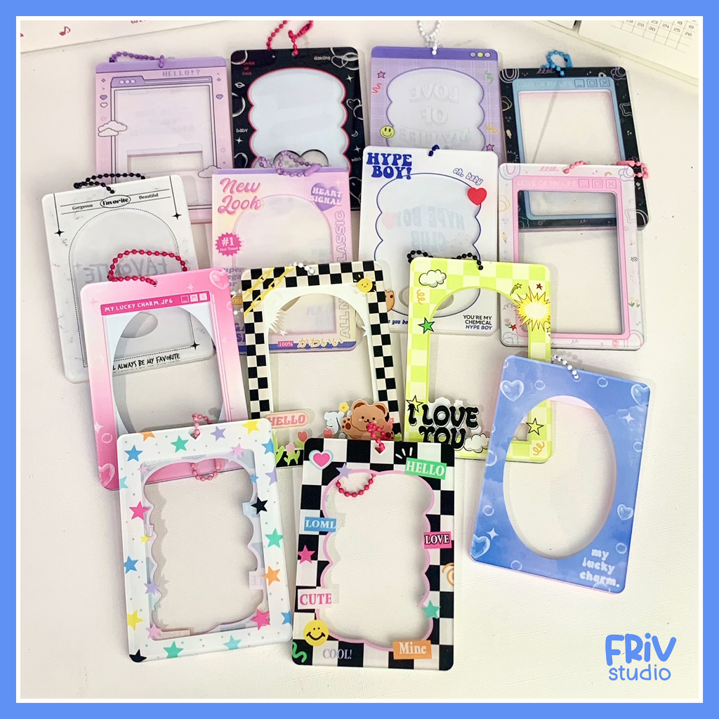 Jual [READY] AKRILIK PHOTOCARD HOLDER ACRYLIC DECO KPOP | Shopee Indonesia