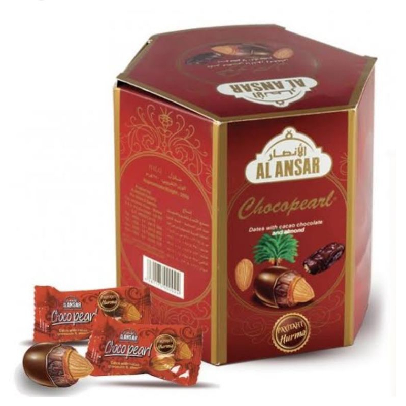 Jual Al Ansar Choco pearl || Coklat Kurma Premium || Cocoa Chocolate ...