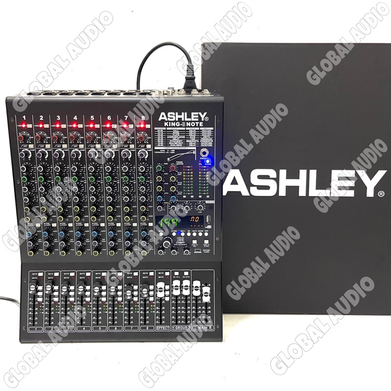 Jual Mixer Ashley King 8 Note Original 8 Channel Interface USB ...