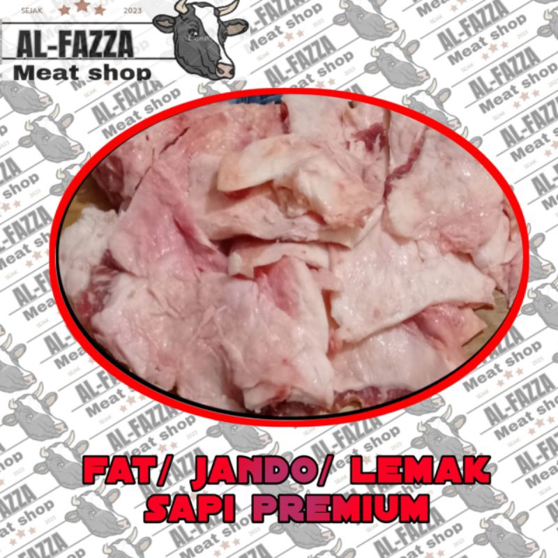 Jual fat/jando/lemak sapi 500g | Shopee Indonesia