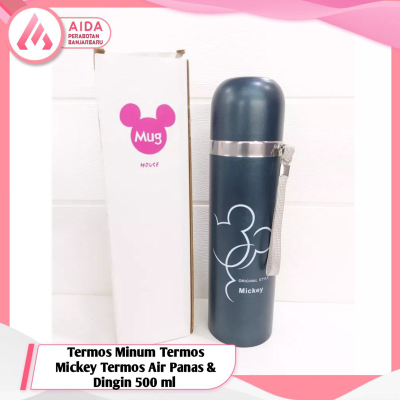 Jual Termos Minum Termos Mickey Termos Air Panas & Dingin 500 ml ...