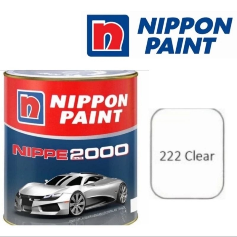 Jual Nippe Clear 222 Nippe Matt Clear 222D Nippe 2000 Nippe Vernis ...