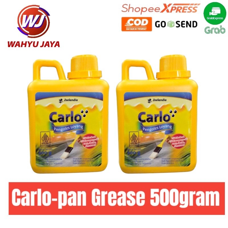 Jual Carlo pan Grease 500gram / Carlo Oles Loyang 500gr | Shopee Indonesia