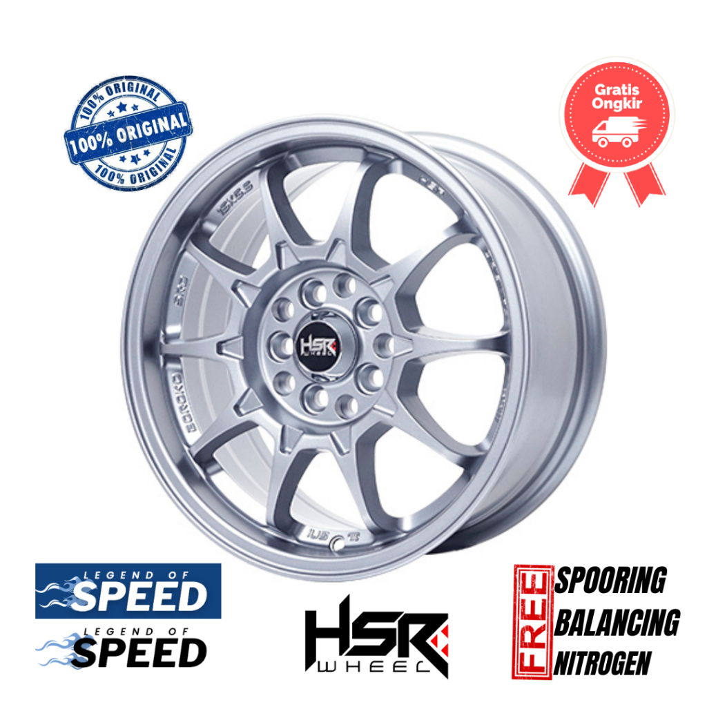 Jual Velg Mobil HSR Ring 15 Boroko SRD (Ertiga, Grandmax, Wuling, Sienta Dll) | Shopee Indonesia