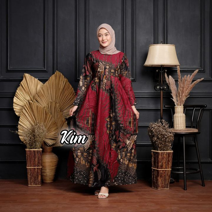 Jual Rizky_collection2 - MS GAMIS BATIK SRIWEDARI MAXI BUMIL/BUSUI ...