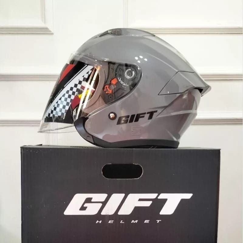 Jual HELM GIFT SARGON SOLID ORIGINAL FULL WARNA | Shopee Indonesia