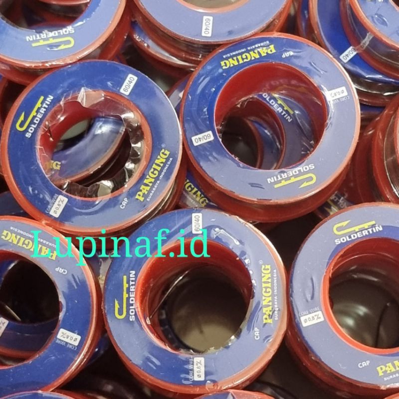 Jual TIMAH SOLDER CAP PANCING 10M TIMAH CAP PANCING | Shopee Indonesia