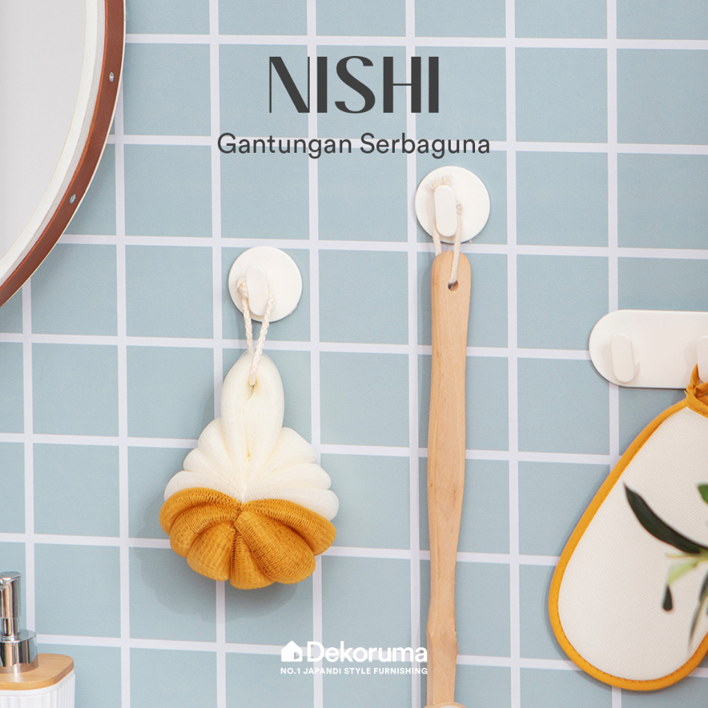 Jual Dekoruma NISHI Gantungan Serbaguna 1 Hook - Gantungan Dinding ... Jual Dekoruma NISHI Gantungan Serbaguna 1 Hook - Gantungan Dinding ...