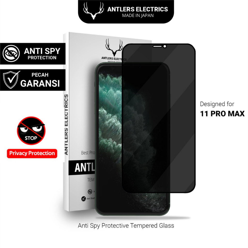 Jual Antlers Electrics Tempered Glass Gaming Anti Spy Privacy For ...