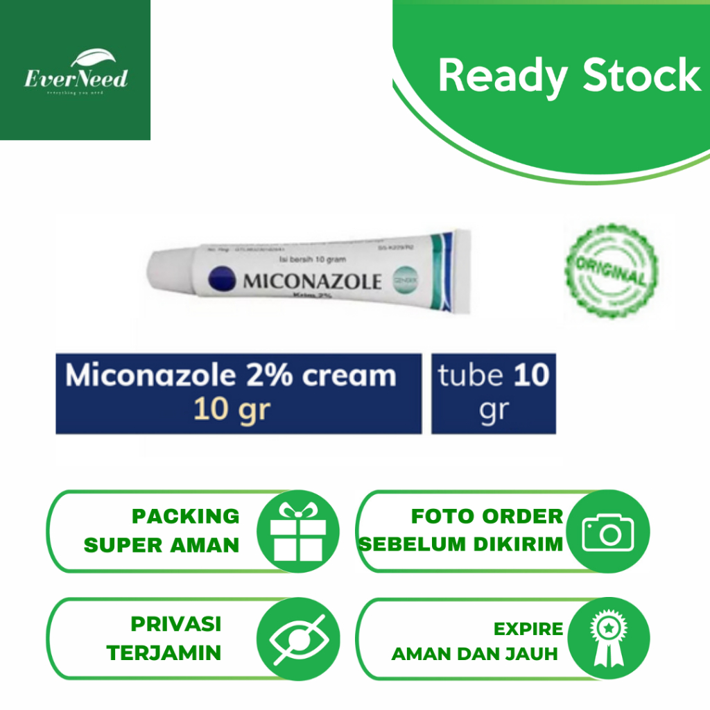 Jual salep gatal miconazole cream 10 gr | Shopee Indonesia