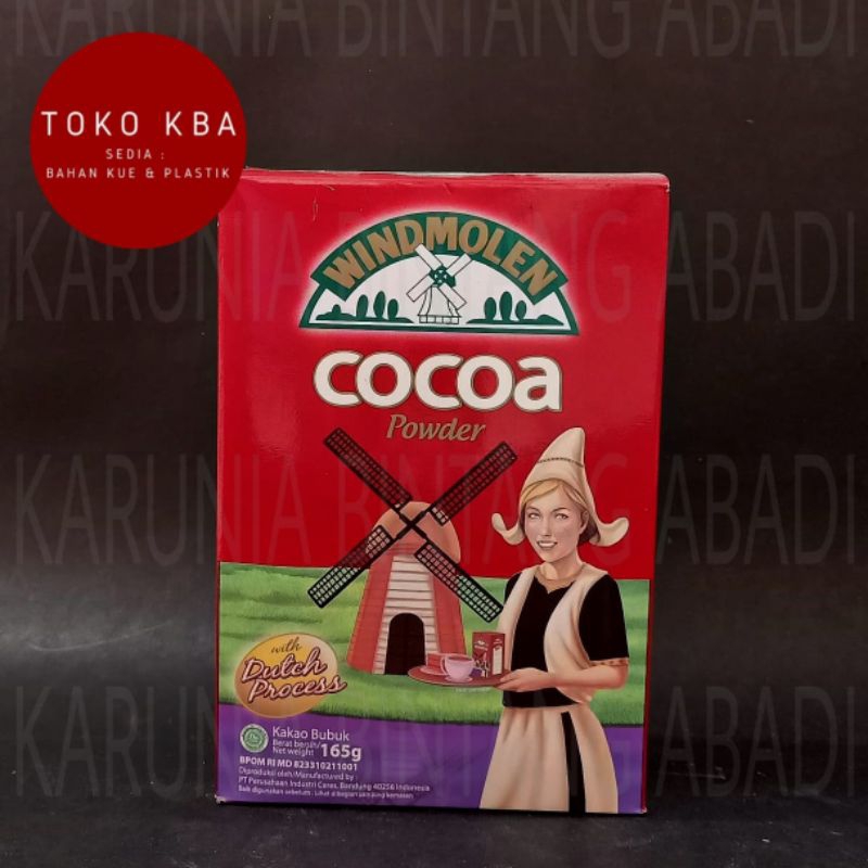 Jual Coklat Bubuk Cocoa Powder Windmolen 165 gram | Shopee Indonesia