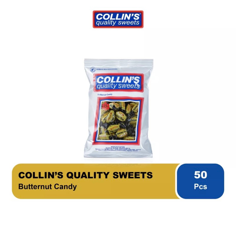 Jual Permen Collin’s Butter Candy / Permen Kembang Gula Kacang | Shopee ...